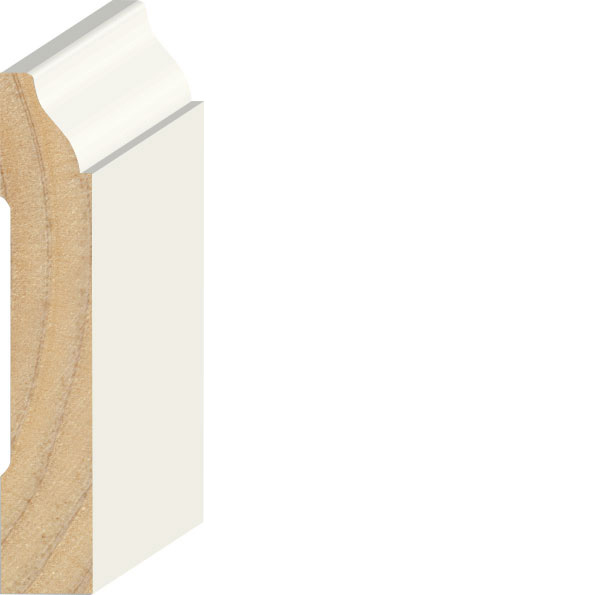 Shop 9/16" x 3-1/4" - 8' Primed Coronado Baseboard at Ashby Lumber ...