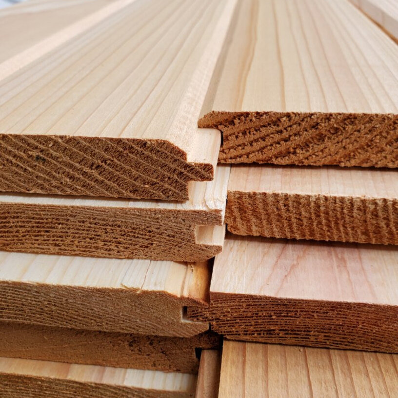 1x4 Clear Tongue and Groove | Cedar Tongue and Groove