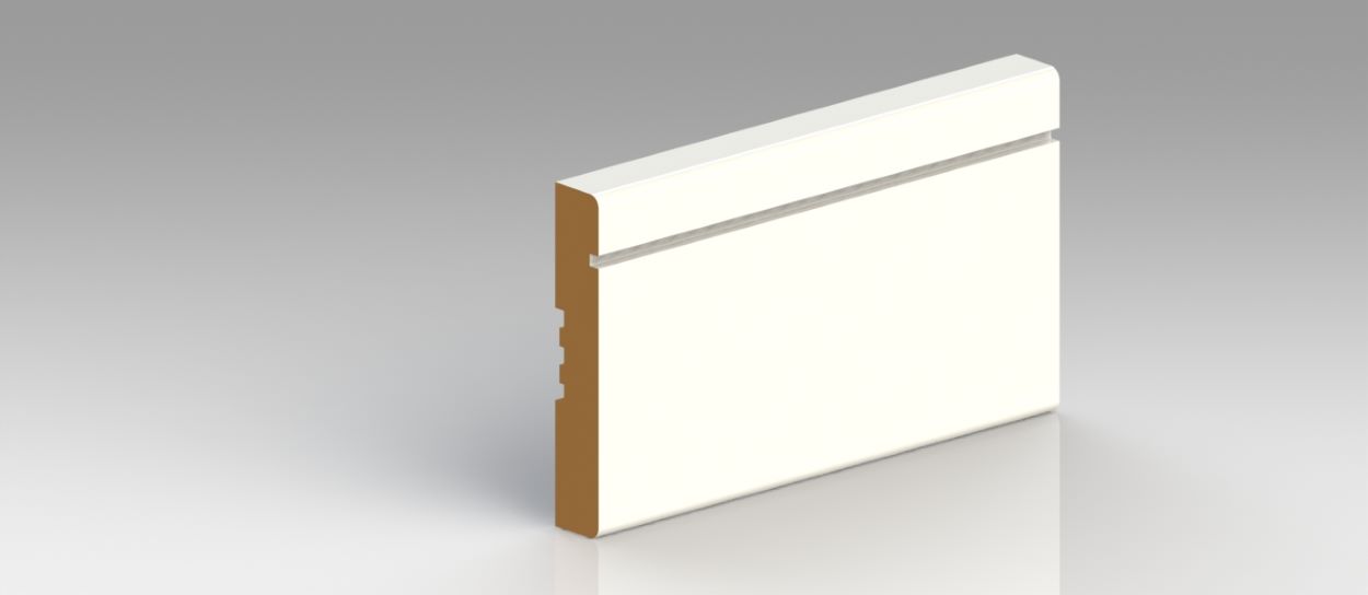 Shop C3461-5/8" x 3 1/2" MDF Primed Casing at Trail Building Supplies ...