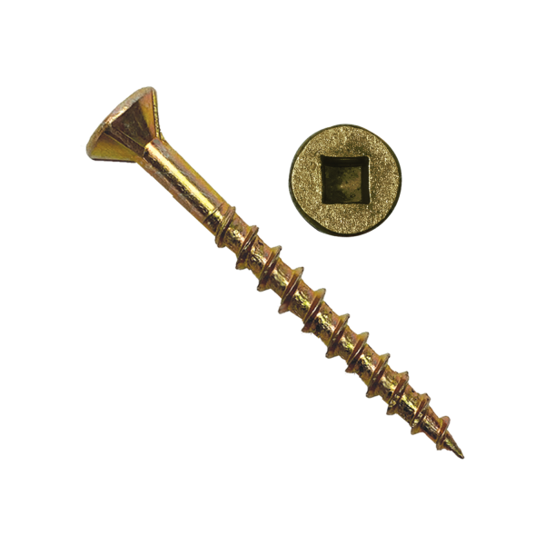 Yellow Zinc Screws | Fasteners