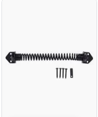 Shop 3-1/2" Black Stainless Steel Gate Spring Hinge at Ashby Lumber ...