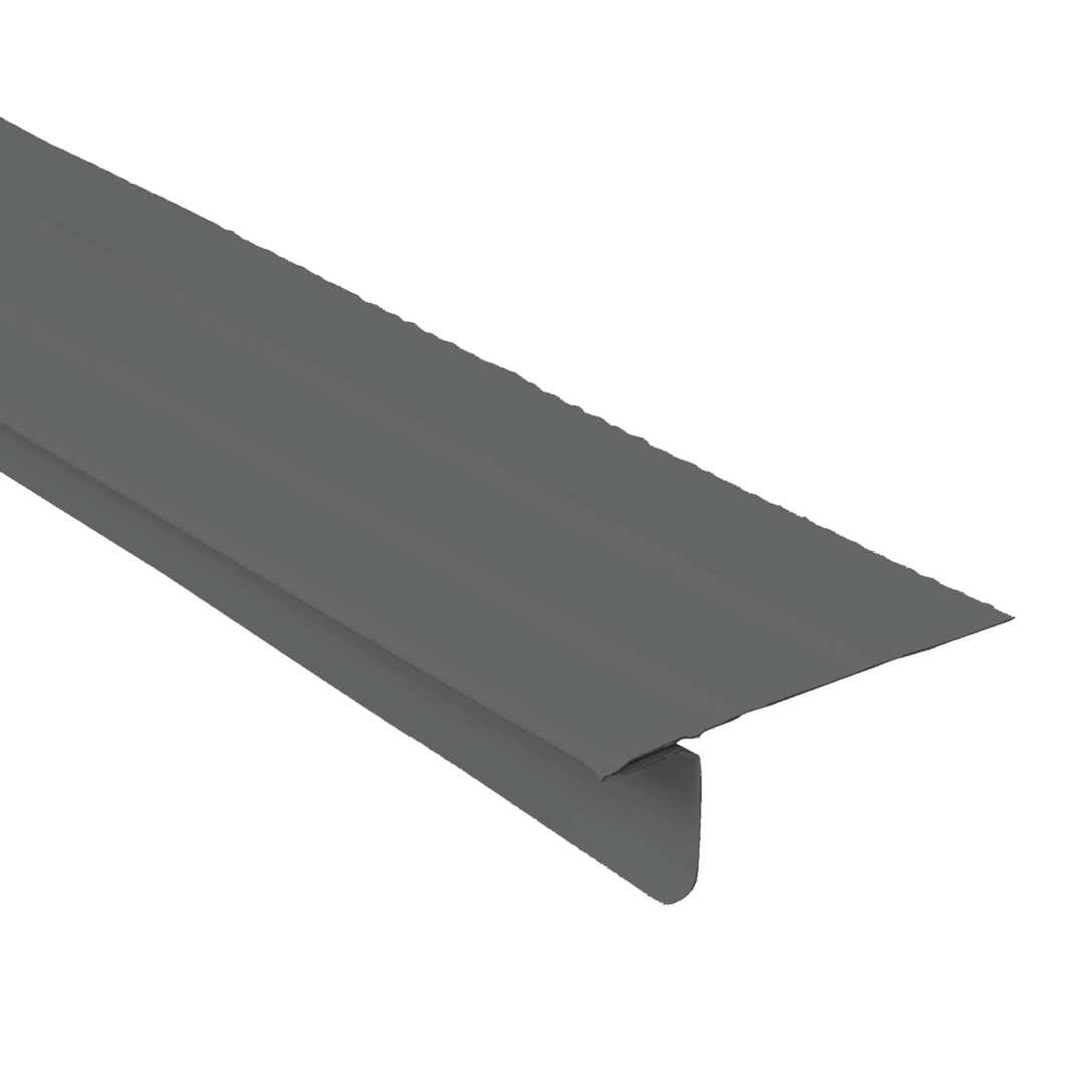 Shop NorWesco Style D Grey Steel Roof & Drip Edge at Moscow & Pullman ...