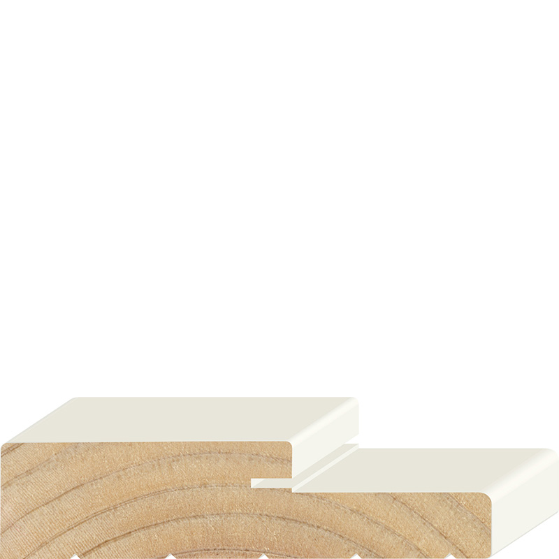 Shop 1-1/4" x 4-5/8" - 7′ Exterior Primed Pine Kerfed Jamb at Ashby ...