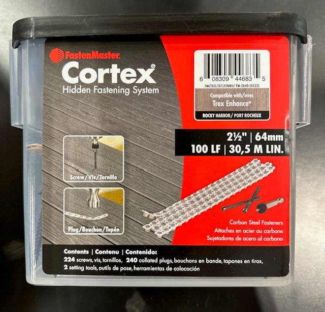 Shop Cortex Deck Fastener Rocky Harbor Trex Enhanced 100' Coverage ...