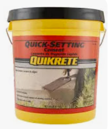 Shop Quikrete Quick Set Cement 50lb at Ashby Lumber | Fast Setting Cement