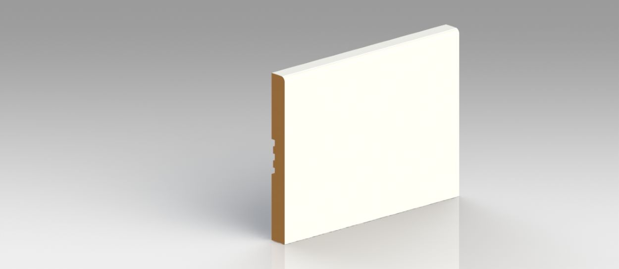 Shop B2333P - 1/2" x 4 1/2" MDF Primed Base at Trail Building Supplies ...